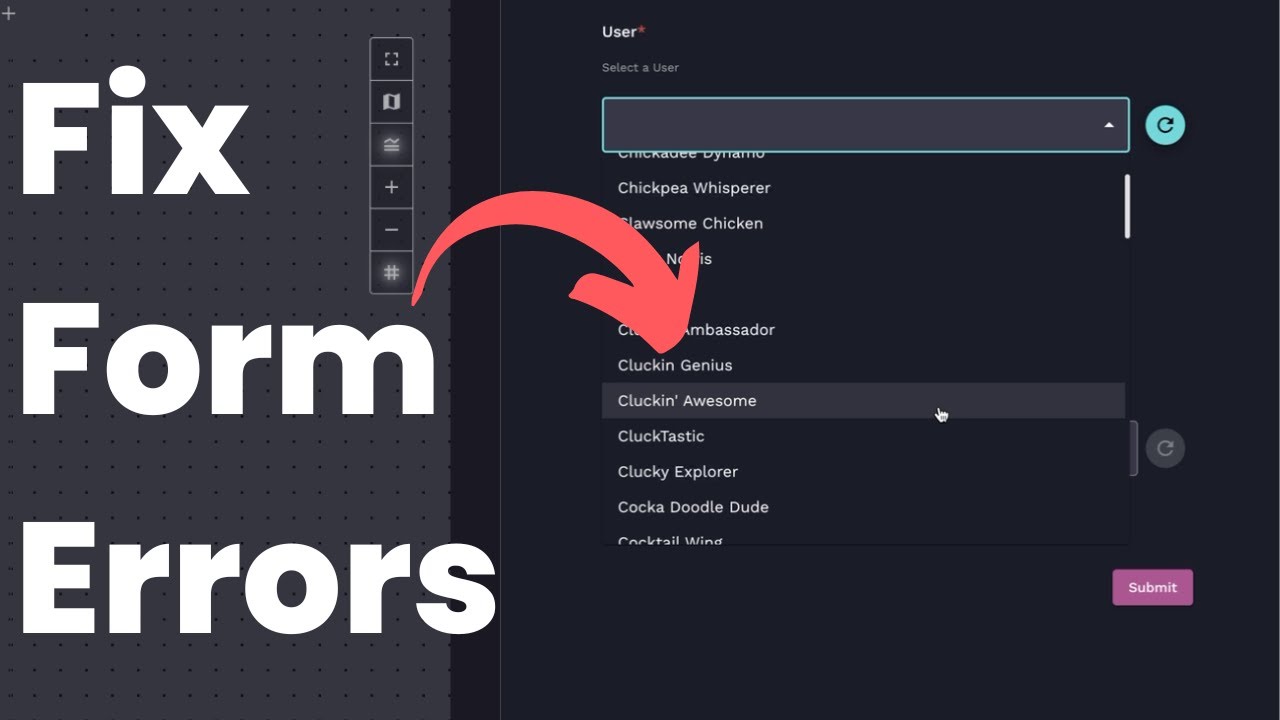 Supporting and troubleshooting dynamic form fields