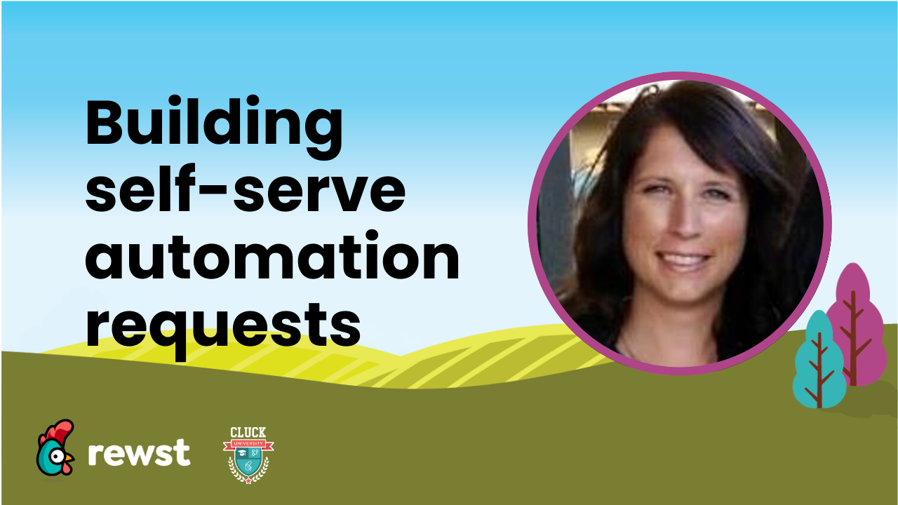 Building self-serve automation requests