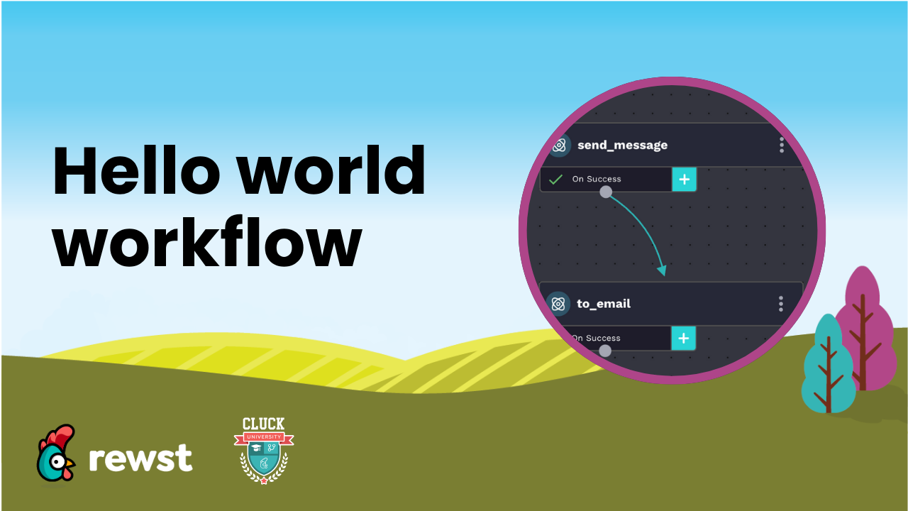 Hello world workflow
