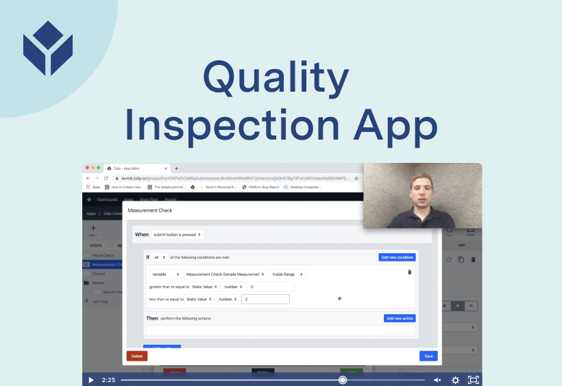 Build a Quality Inspection App