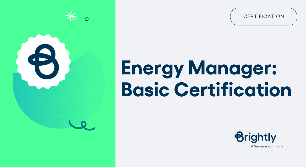 Energy Manager | Basic Certification