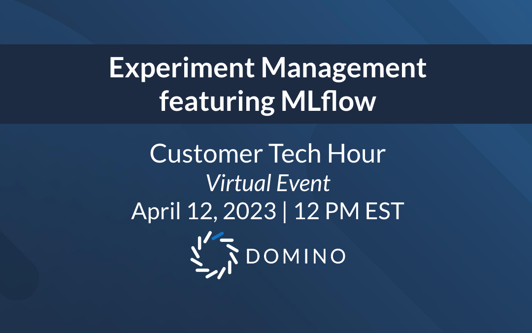 Experiment Management Featuring Mlflow