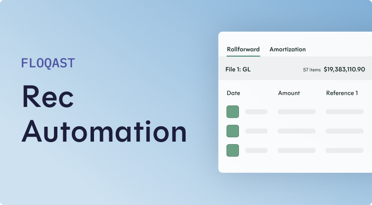 FloQast Reconciliation Automation