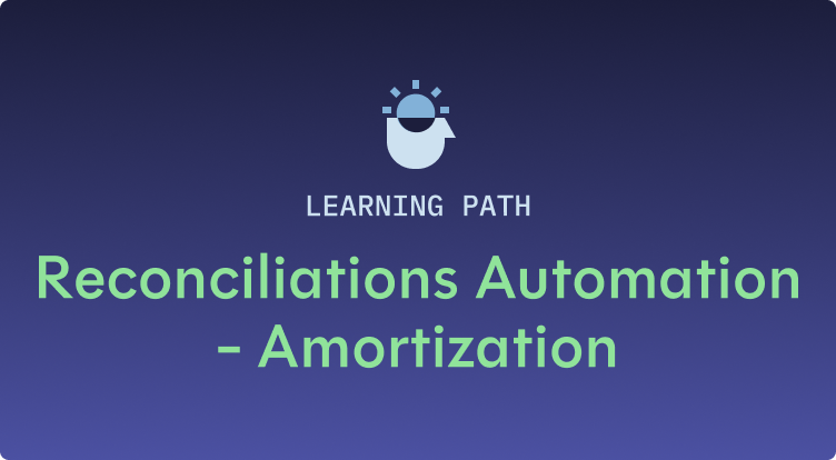 FloQast Reconciliation Automation - Amortization