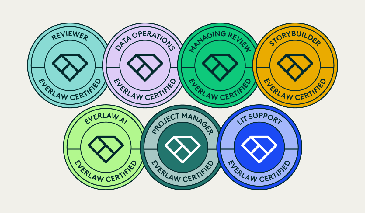 Everlaw Certification | Home
