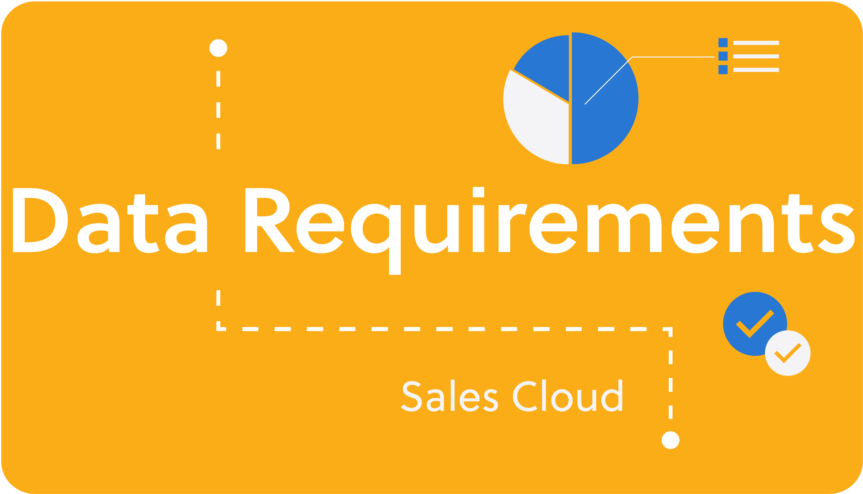 Sales Cloud Data Requirements Overview