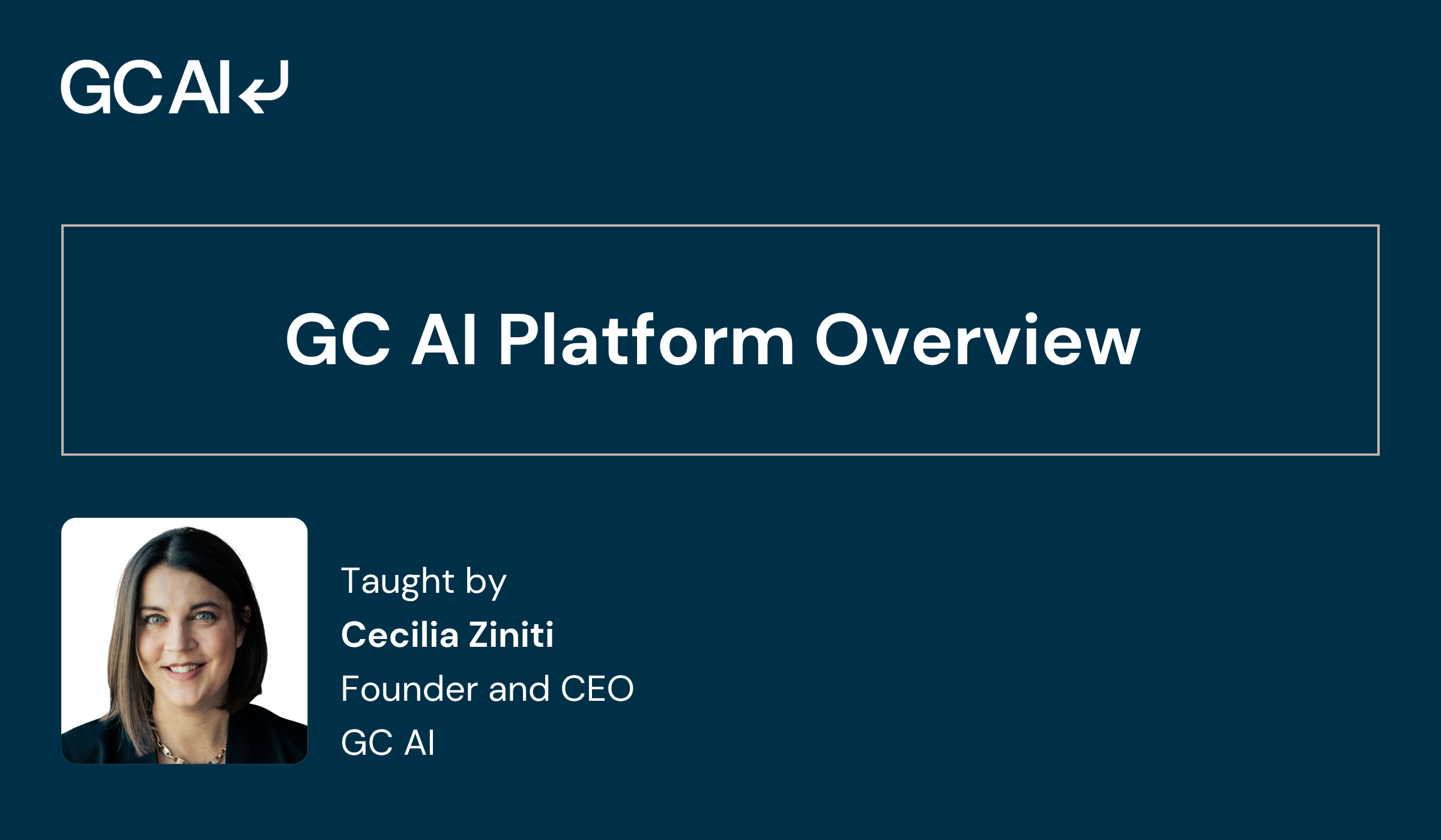 GC AI Platform Overview