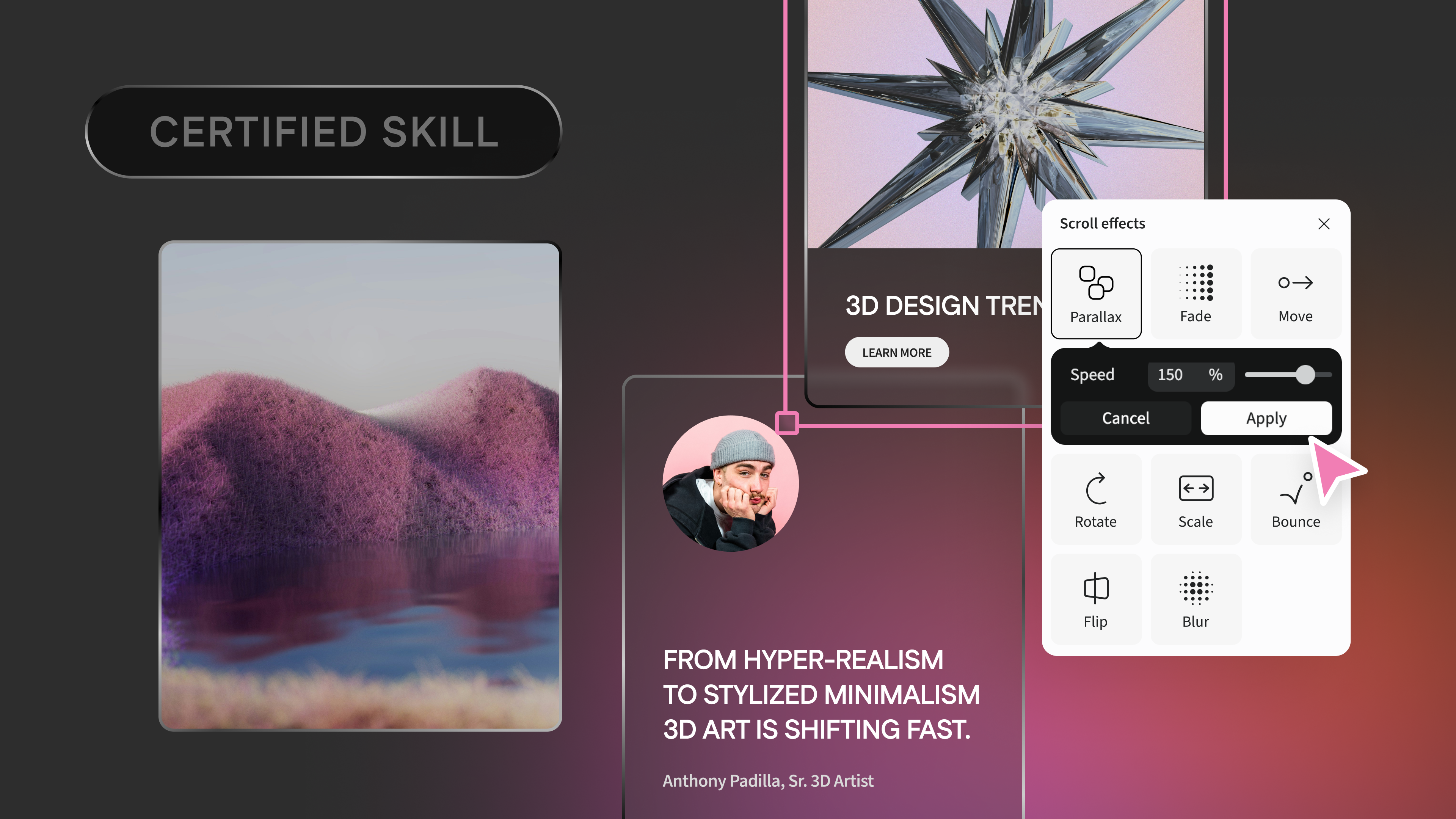 Parallax Scroll Effect