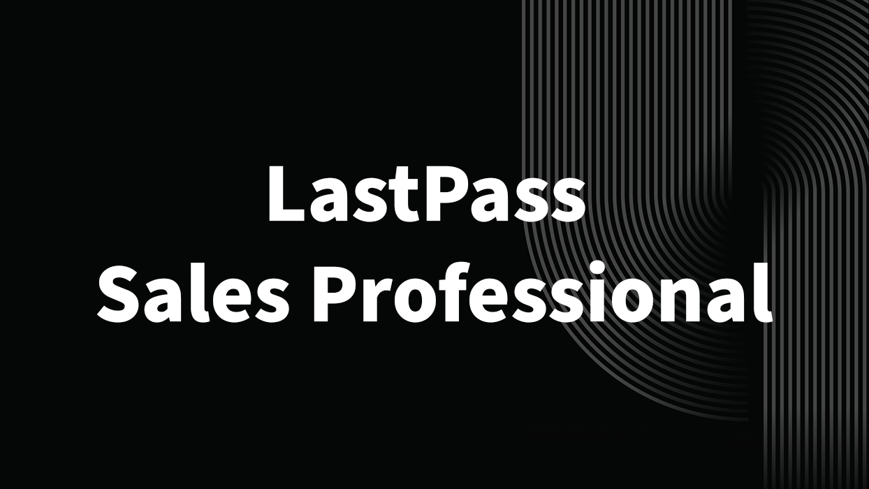 LastPass Partner Training