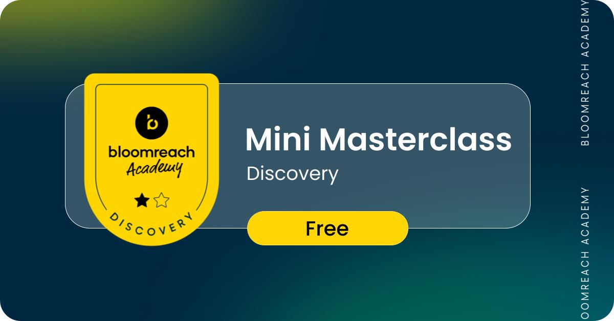 Discovery Mini Masterclass