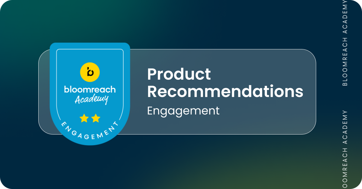 Engagement Product Recommendations