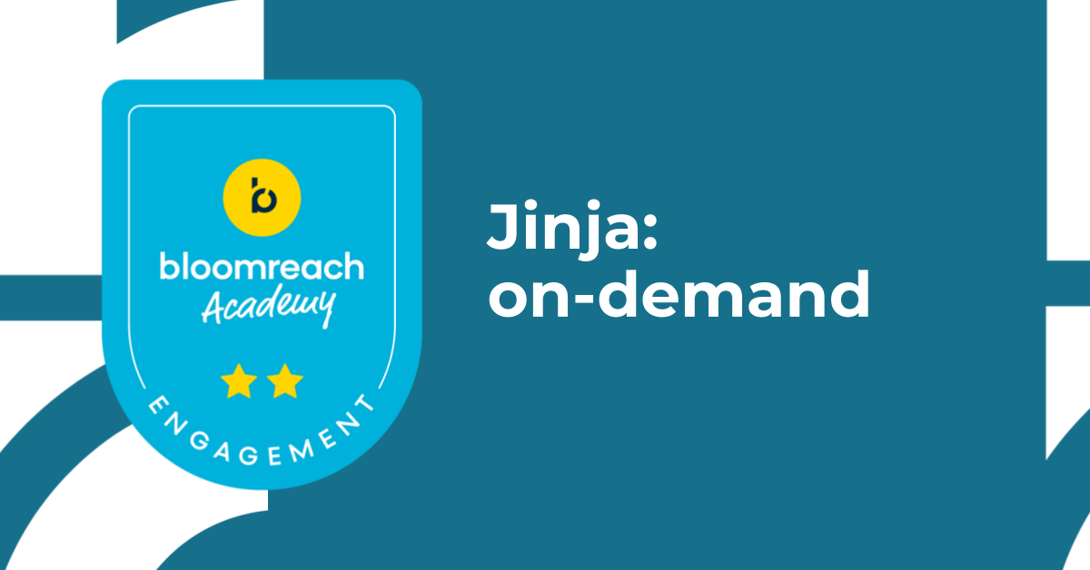 Engagement Jinja: On-demand materials