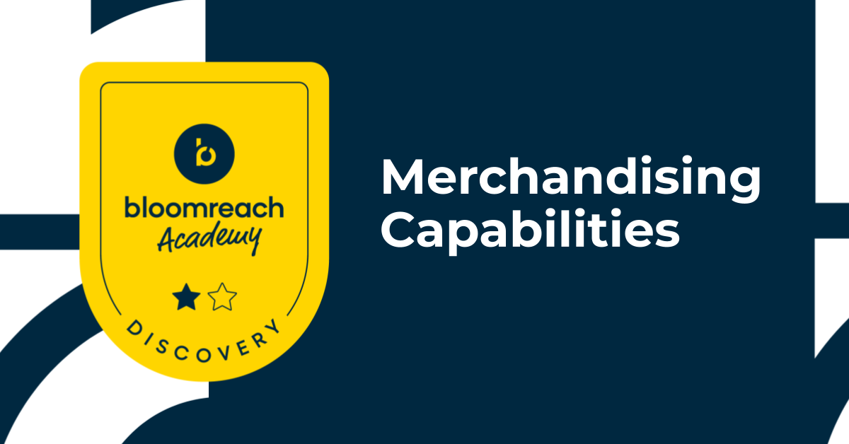 Discovery Merchandising Capabilities