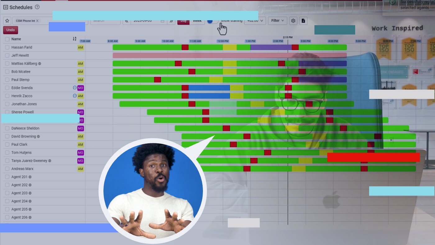 Manage Team Schedule