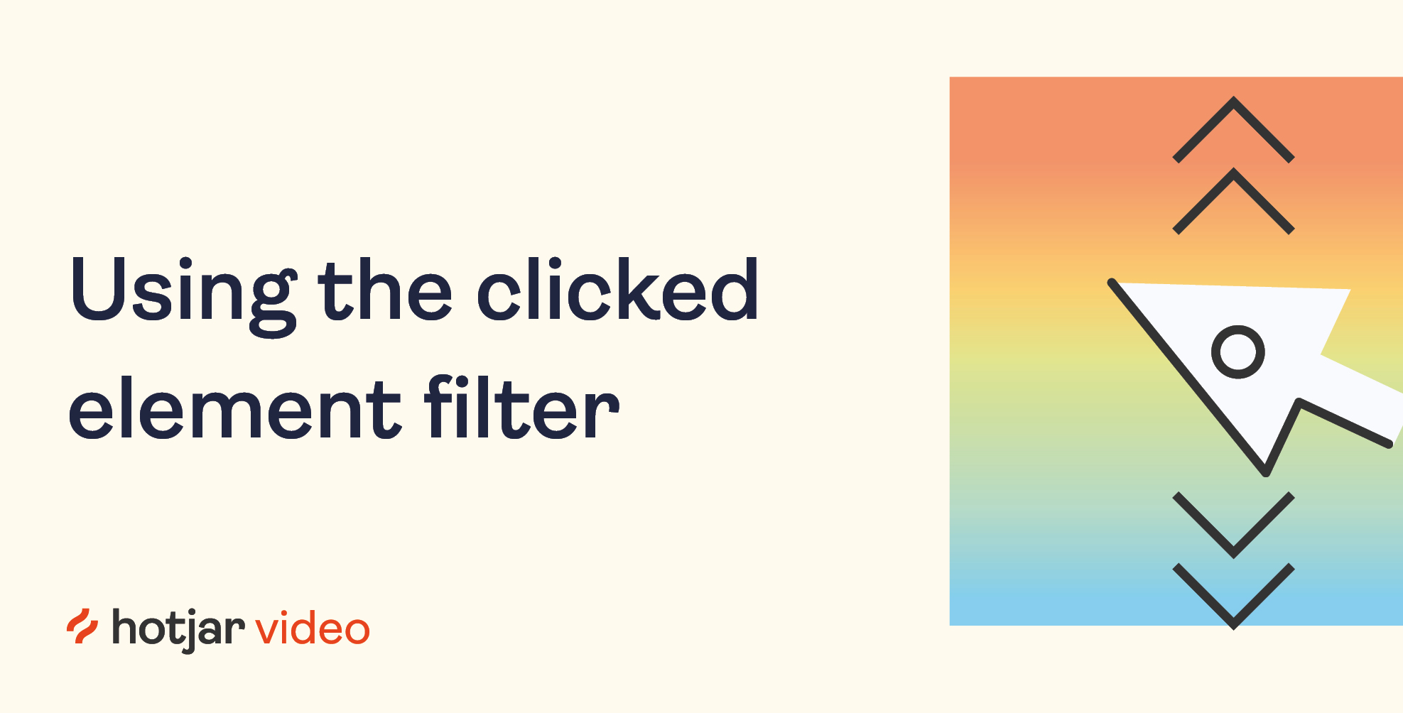 Video How To Use The Clicked Element Filter