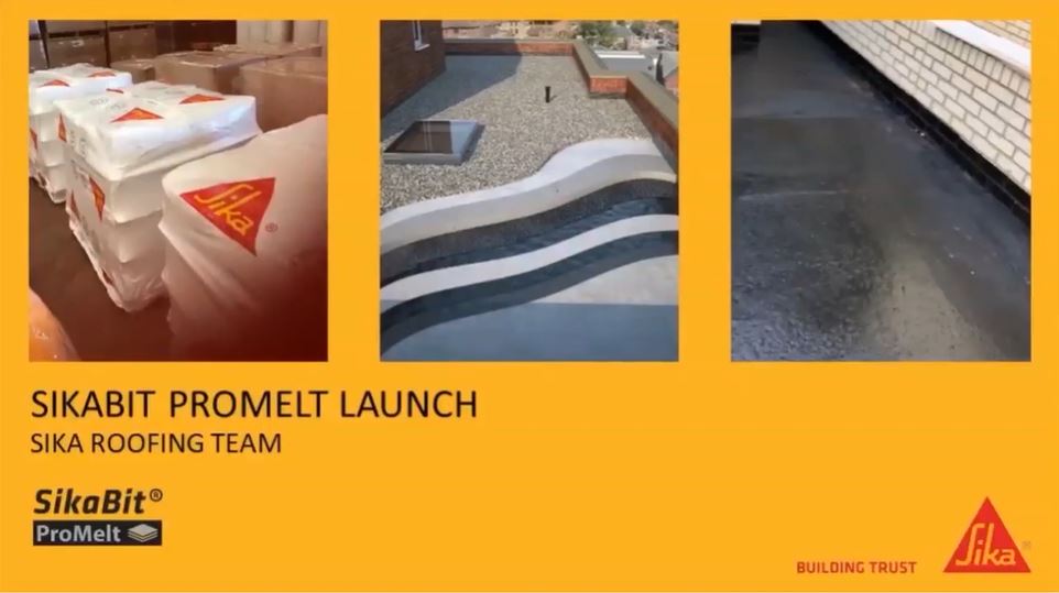 SikaBit ProMelt Launch: Roof Structural Waterproofing