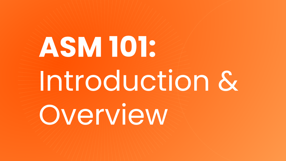 Asm 101 Asm Introduction And Console Overview 1595