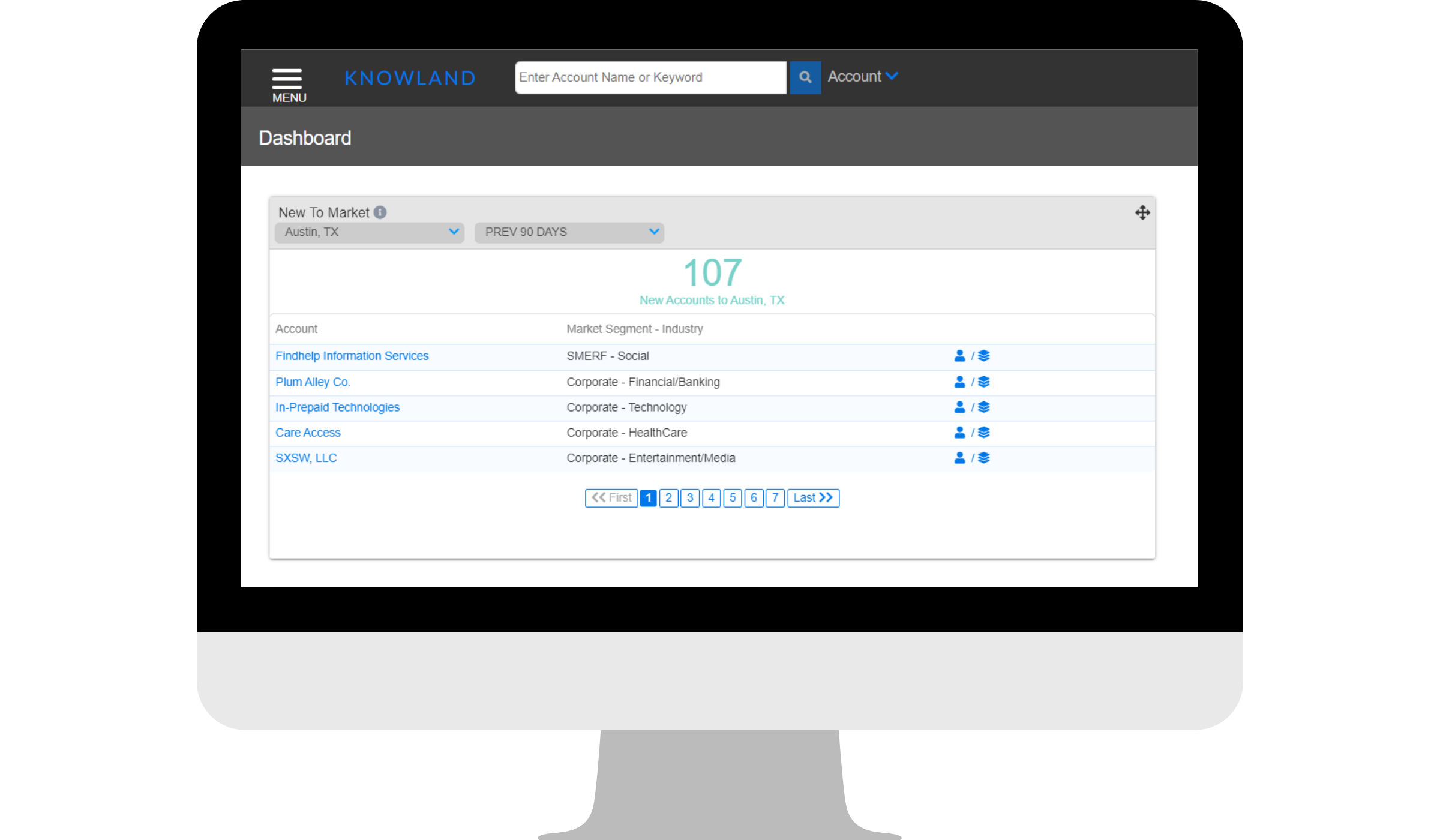 Onboarding New To Market Widget
