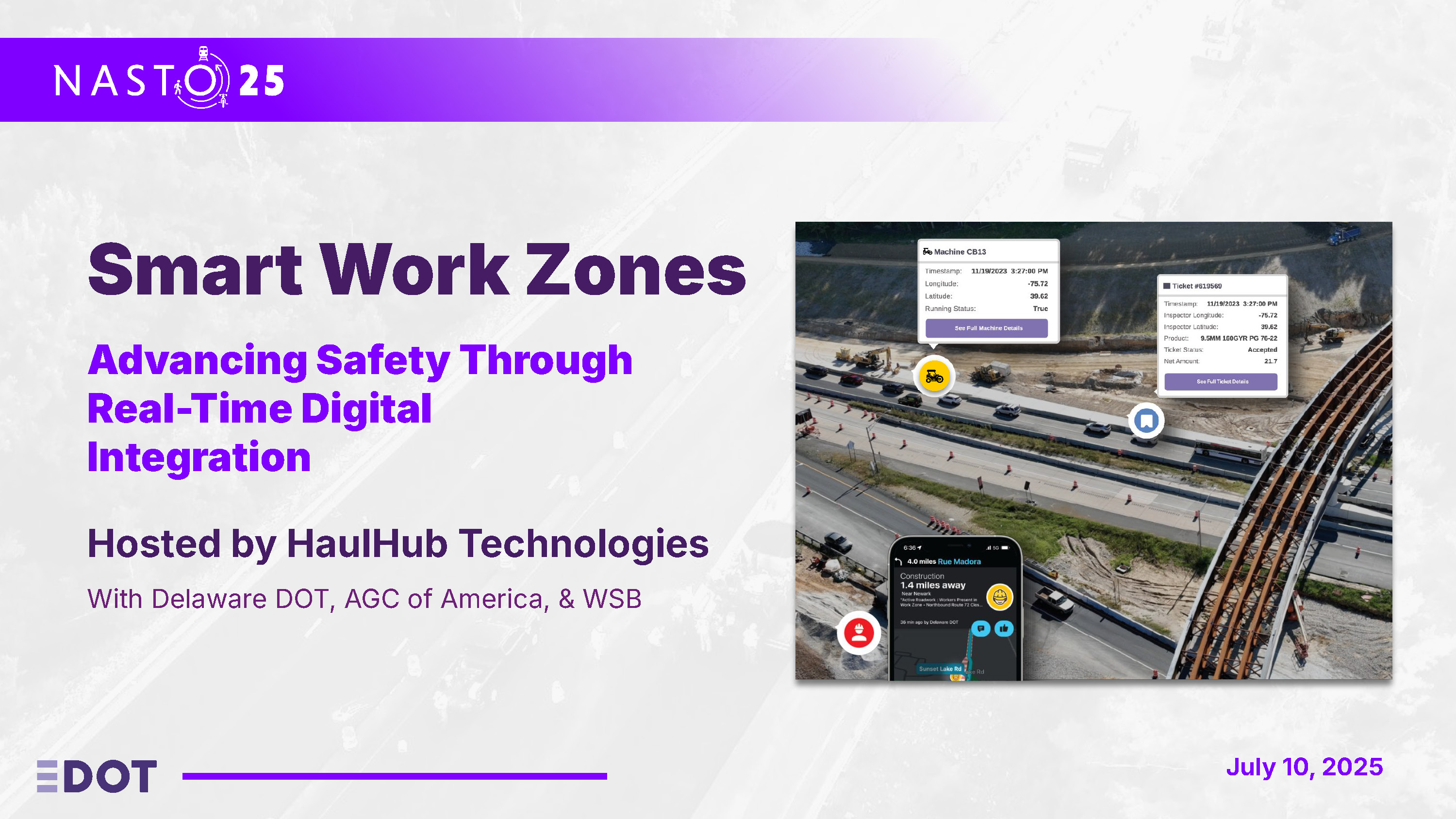 Smart Work Zones: Advancing Safety Through Real-Time Digital Integration