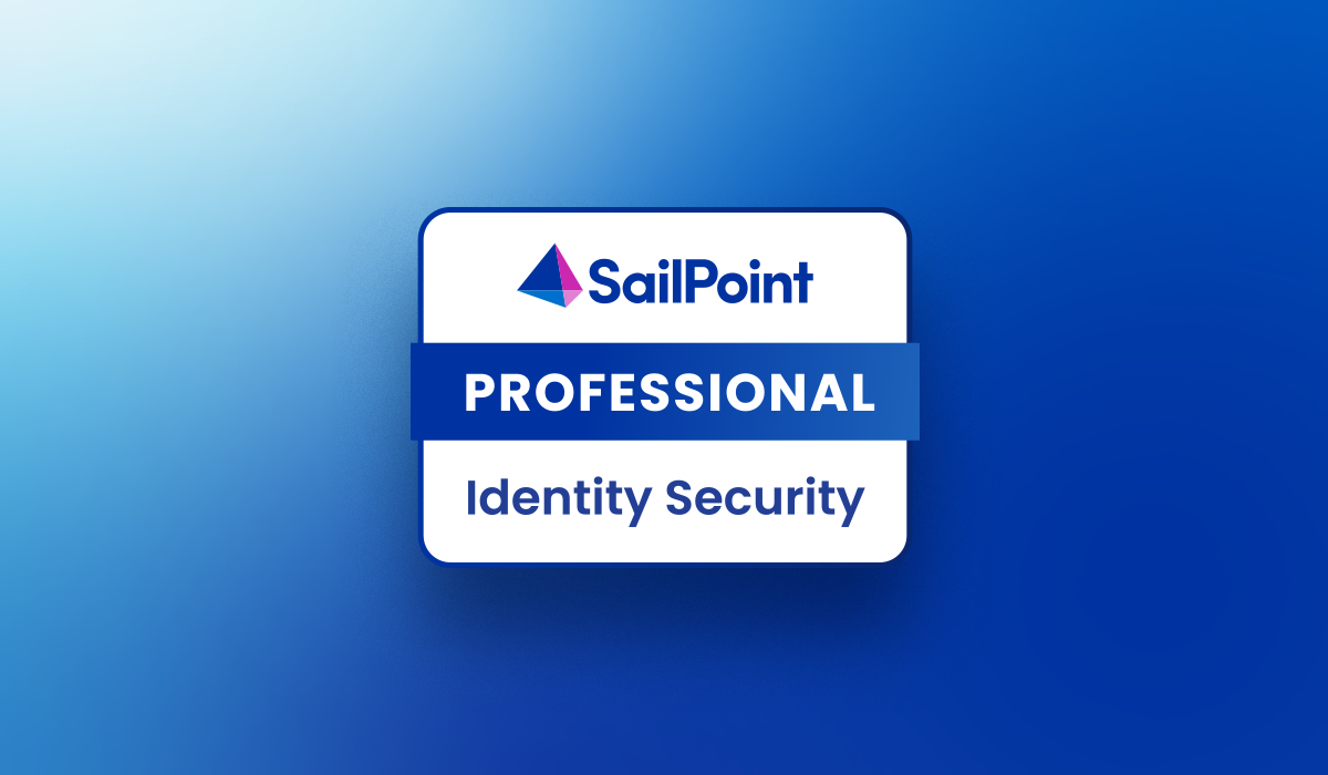 SailPoint Identity Security Professional Credential