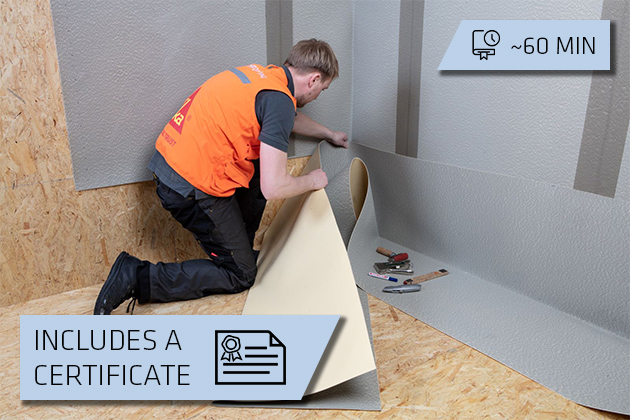 Fully Bonded Waterproofing Membranes - Installation