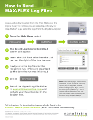 How to Send MAX/FLEX Log Files