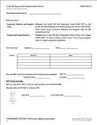 CosMx SMI Protein Fresh Frozen Assay Bench Notes