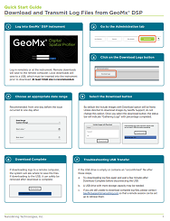Download and Transmit Log Files from GeoMx DSP