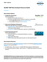 GeoMx DSP Data Analysis Resource Guide
