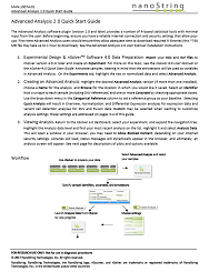 nSolver Advanced Analysis 2.0 Quick Start Guide