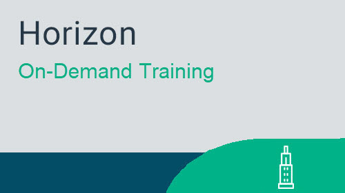 Horizon / ProLease Enterprise - On-Demand Training