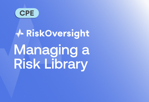 Managing a Risk Library