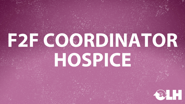 F2F Coordinator Hospice