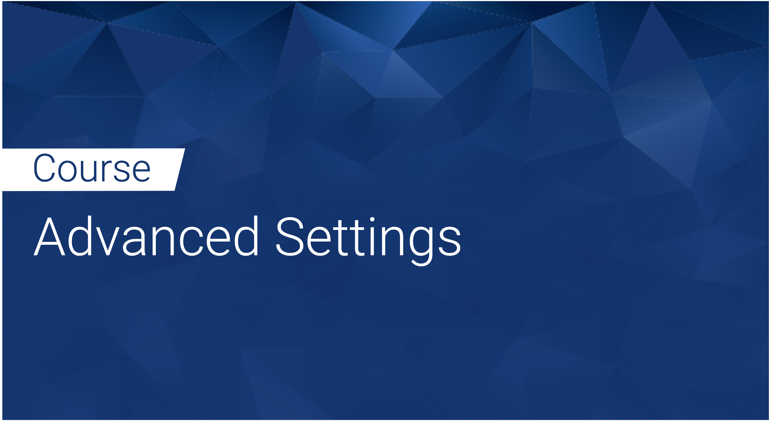 Defensics Advanced Settings