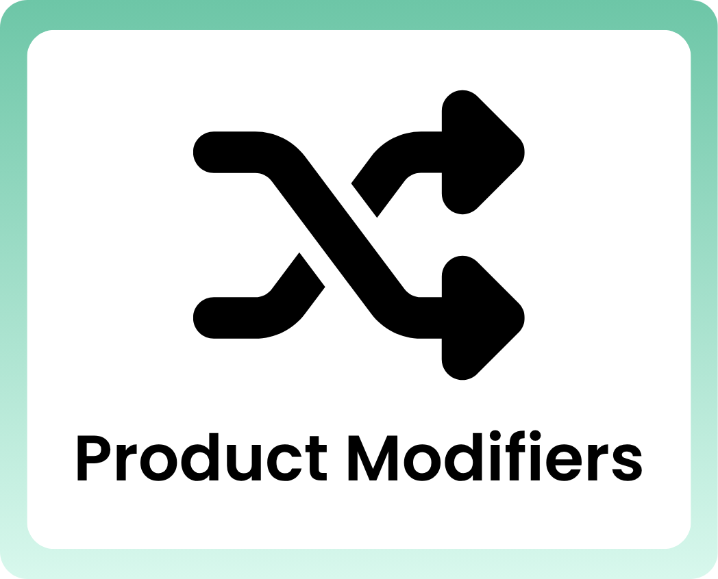 Products > Product Modifiers