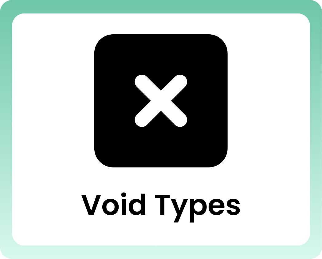 Configuration > Void Types