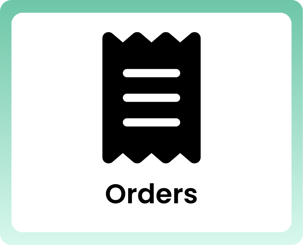 Inventory Control > Orders