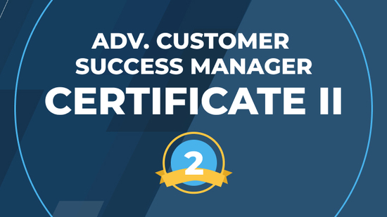 Preview All Level 2 Content: Customer Success Manager Advanced ...