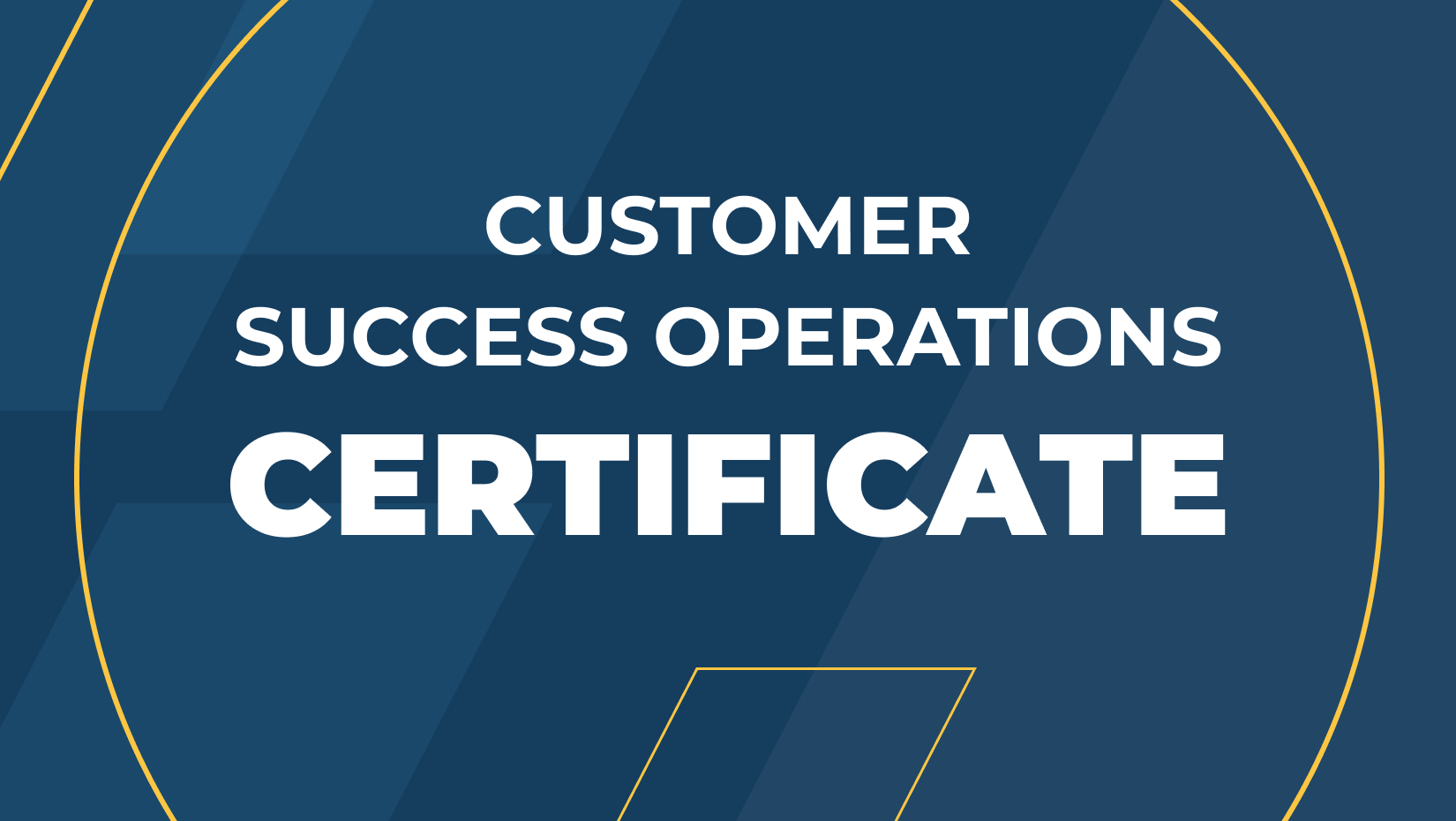 Preview All Content: Customer Success Operations Certified Professional