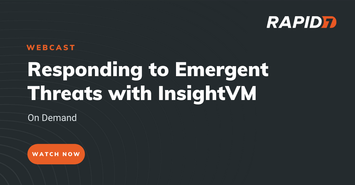 Welcome to the Rapid7 Academy