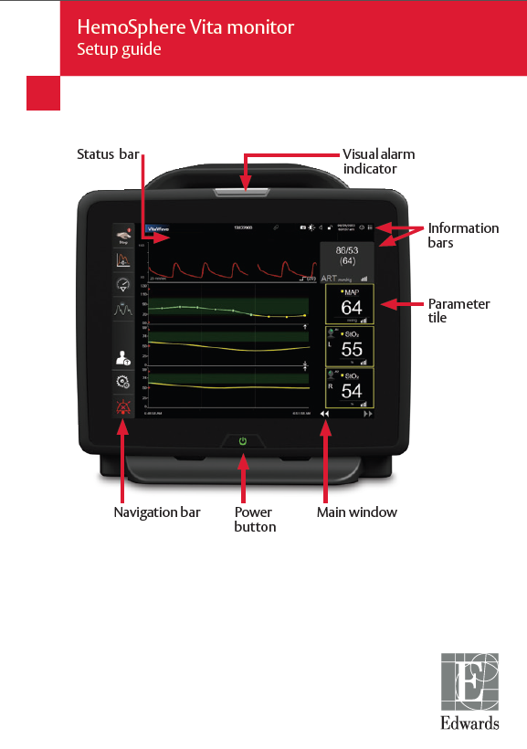 HemoSphere Vita Monitor Setup Guide