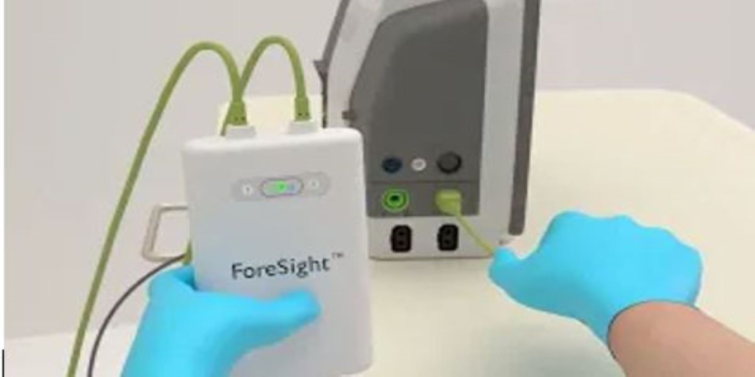 ForeSight脑部与区域血氧监测传感器设置