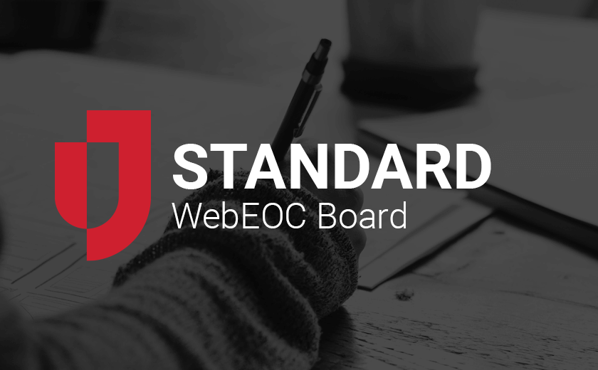 Intro to WebEOC & Standard Boards